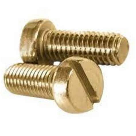 Round Full Thread Brass Screw At ₹ 5piece In Coimbatore Id 15243235212