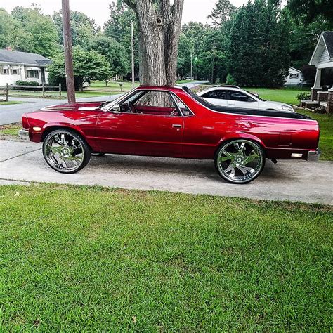 El Camino On 26 Inch Wheels Big Rims Custom Wheels