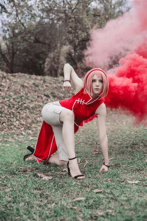 Sakura Uchiha Cosplay By Cerogrey On Deviantart