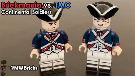 Brickmania Vs The Minifig Co American Revolution Continental