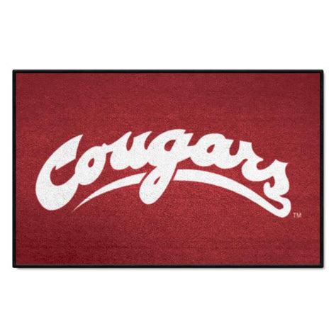 Fanmats Washington State Cougars Red Starter Mat Accent Rug 19in X