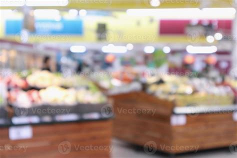 Abstract Vervagen Biologische Verse Groenten En Fruit Op De Schappen