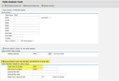 Analysis And Monitoring Tool Collection Sapcodes