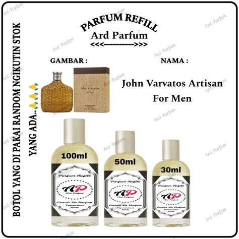 Jual Parfum Refill Jovar Artisan For Men Shopee Indonesia