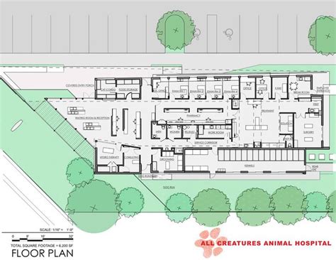 33 Best Floor Plans Veterinary Hospital Design Images On Pinterest