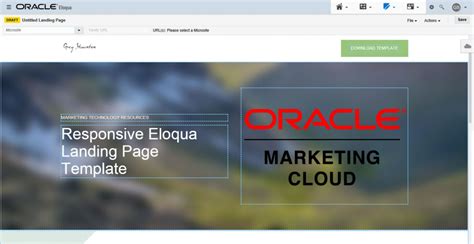 Eloqua Training Building Eloqua Landing Pages