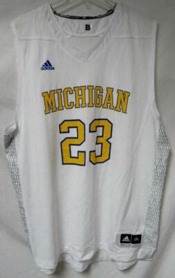 Adidas Michigan Wolverines Mens Size X Large Or 2x Large Jersey A1
