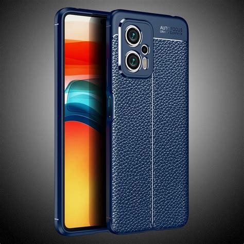 Soft Silicone Shockproof Leather Texture Back Cover For Xiaomi Redmi Note 11T 5G Redmi Note