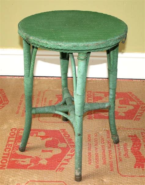 Art Deco 1930s Lloyd Loom Style Occasional Side Table £4500