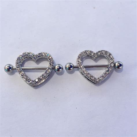 Jewelry Heart Shaped Nipple Ring Nipple Shield Piercing Poshmark