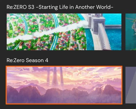 Wow This Background Image For Re Zero Season 4 Is One Of The Most