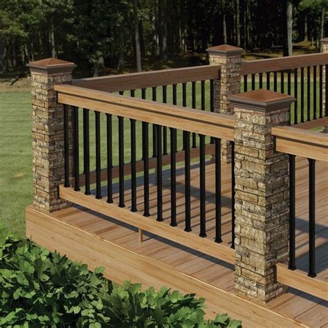 Cast Stone Post Cover By Deckorators Deck Railing Design Decks And