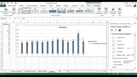 Como Inserir Linha De Tendencia No Excel