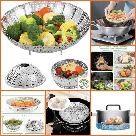 Stainless Steel Vegetable Fruit Steamer Mrk Store