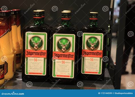 Beverwijk The Netherlands December 15th 2018 Jagermeister In Liquor