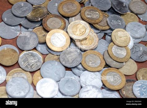 Collection Of Indian Currency Coins Stock Photo Alamy
