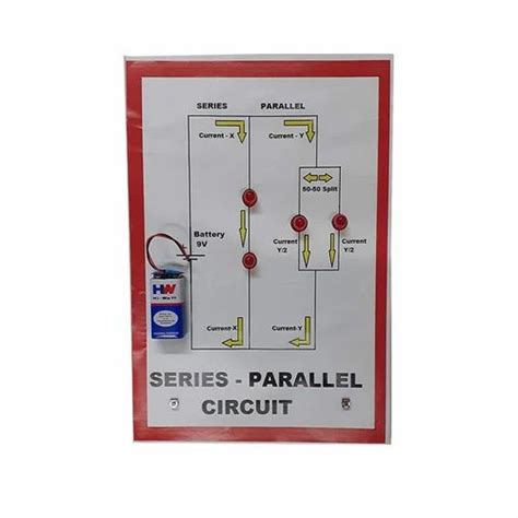 Series And Parallel Circuit Science Working Model For School Project
