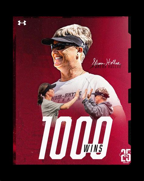 Hollar Wins 1 000th Career Game
