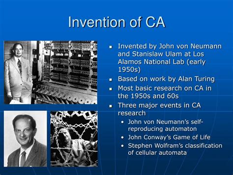 Ppt An Introduction To Cellular Automata Powerpoint Presentation