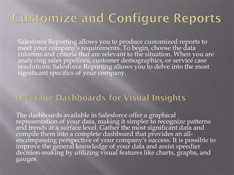 Ppt How To Harness Salesforce Analytics And Reporting For Your