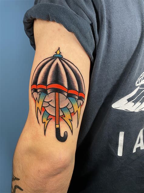 Traditional Umbrella Tattoos