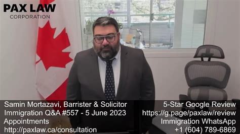 پرسش و پاسخ حقوقی با دکتر ثمین مرتضوی وکیل دادگستری کانادا Youtube