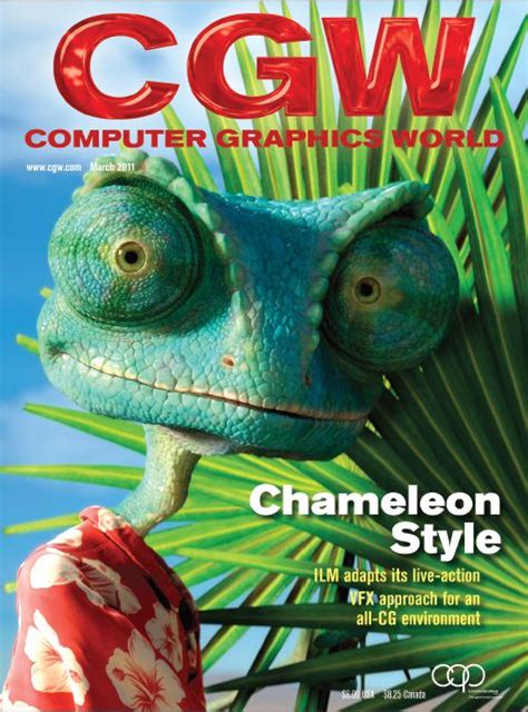 Men Women Photos Computer Graphics World Magazine March 2011