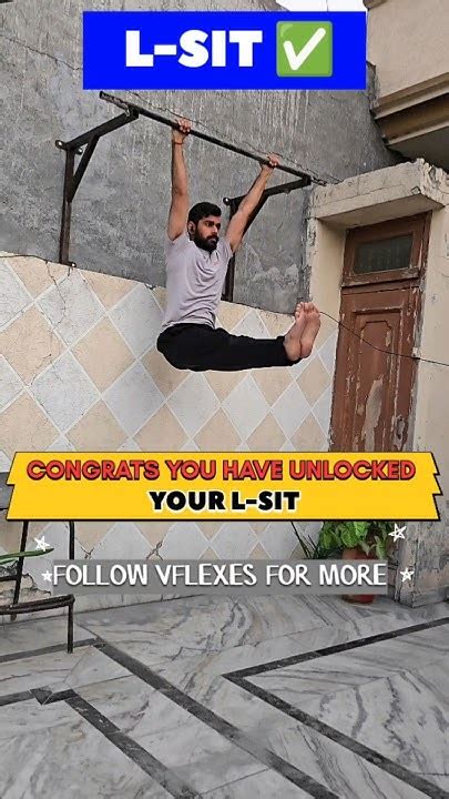 Lsit💪 Unlocked In 5️⃣steps Cant Hold An L Sit Yet 🫡how To Do Lsit🔥 Lsit Viralvideo Lsit