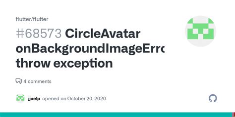 circleavatar onbackgroundimageerror throw exception · issue 68573