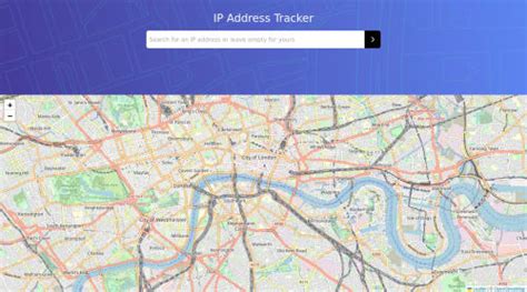 Ip Address Tracker Using Vue And Tailwind Css Coding Challenge Solution