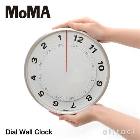 Moma モマ（ニューヨーク近代美術館） Dial Wall Clock ダイアル ウォールクロック（93667） Wall Clock
