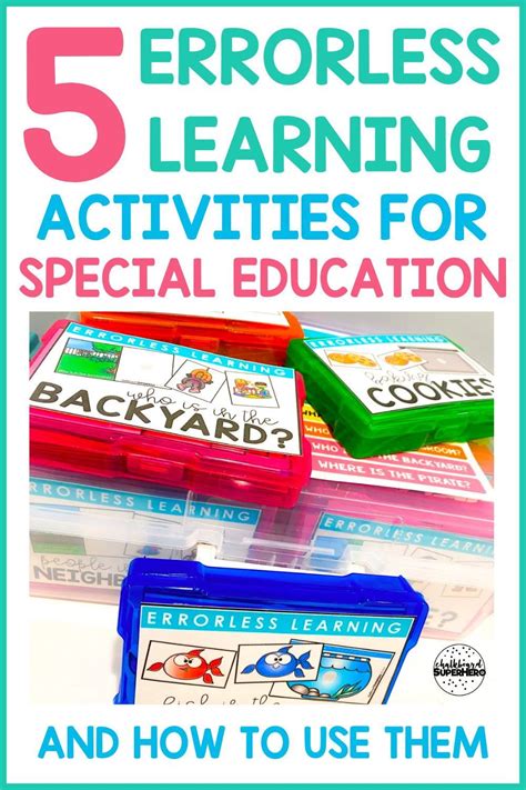 Why You Need Errorless Learning Tasks In Your Classroom Artofit