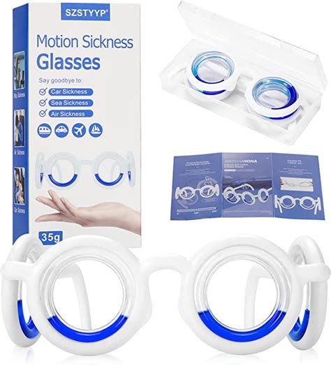 Szstyyp Motion Sickness Glasses