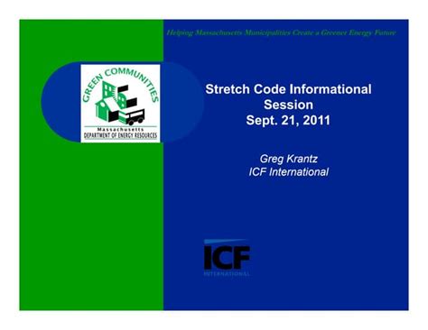Needham Stretch Code Overview 09 21 11 Pdf