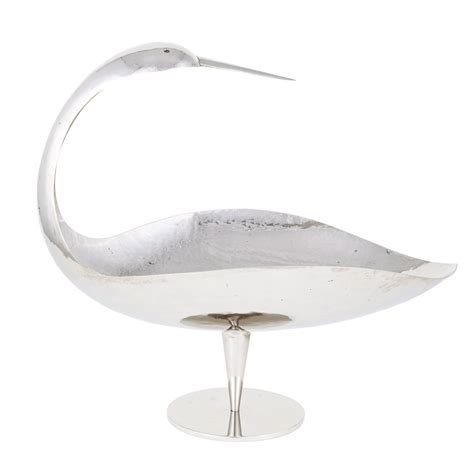 Bird Shape Centerpiece Franz Hagenauer Werkstatte Hagenauer Ca 1970