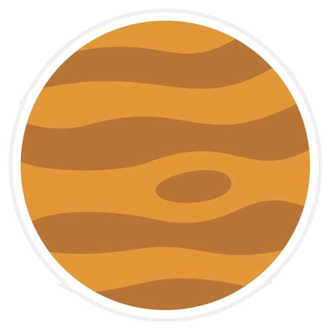 Premium Vector Jupiter Icon