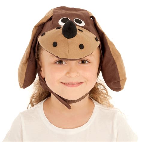 Živalske Kostumske Kapice Komplet 10 Vključno S Torbo Kraft