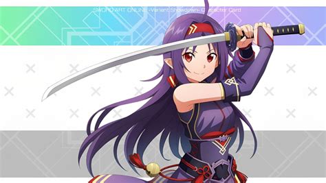 Yuuki Second To None Sword Art Online Variant Showdown Database