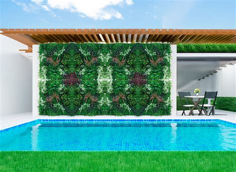Pack 8 Jardín Vertical Milano 100x100cm Leroy Merlin