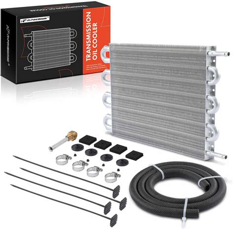 A Premium Transmission Oil Cooler Universal Aluminium 8