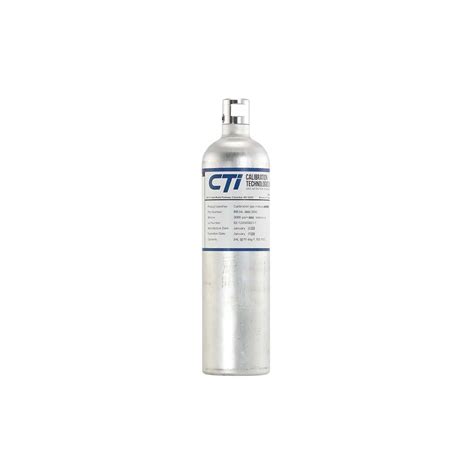 Rb34l 4 Gas B Cti Certified Calibration Gas 34l Cylinder C10 Valve