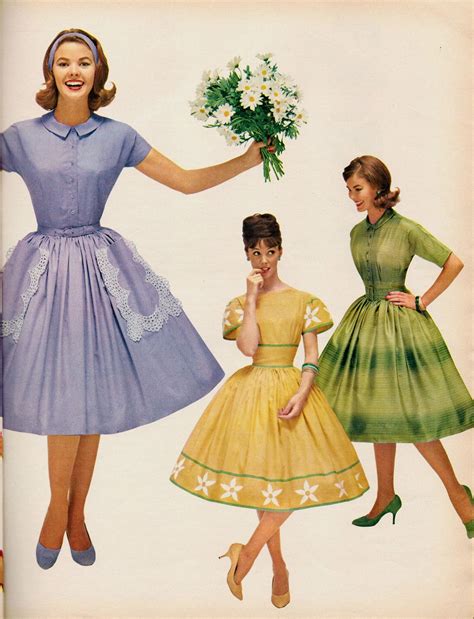 1961 01 Seventeen 18 Vicky Vaughn Rita Egan Vintage 1950s Dresses