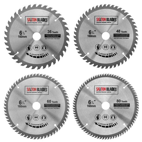 160mm Tct Circular Saw Blade Pack Versatile Wood Cutting