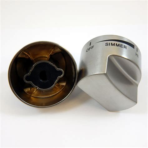 Viking Gas Range Stainless Knobs Part 035881 000 Used Major Appliance Parts