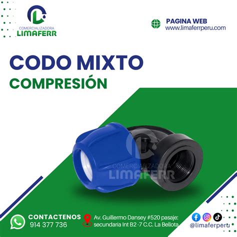 Codo Mixto Comercializadora Limaferr