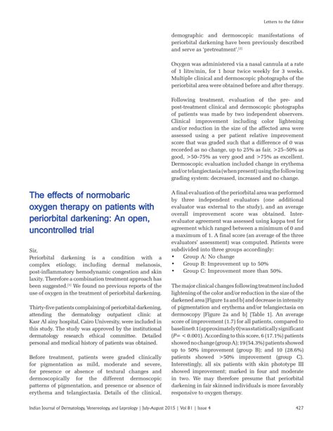 Pdf The Effects Of Normobaric Oxygen Therapy On Patients With