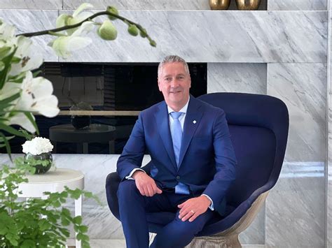 Portrait De Michel Cottray Directeur Général De Lhôtel Martinez Part Of The Unbound