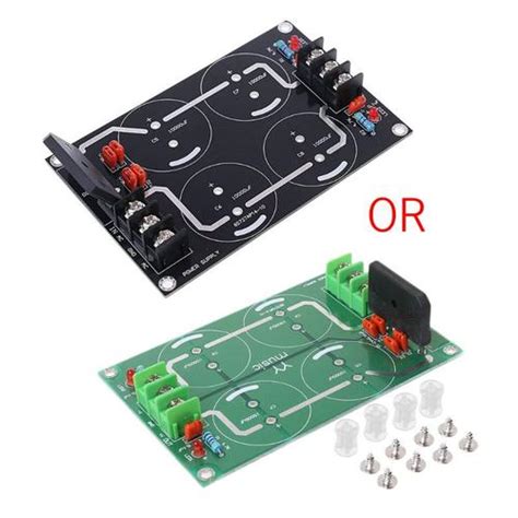 Jual Dual Power Rectifier Filter Power Supply Module Empty Circuit