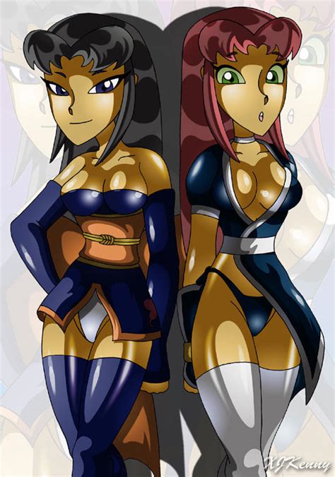 Blackfire And Starfire Cosplay By Xjkenny On Deviantart