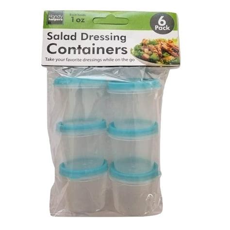 Tupperware Container Salad Dressing